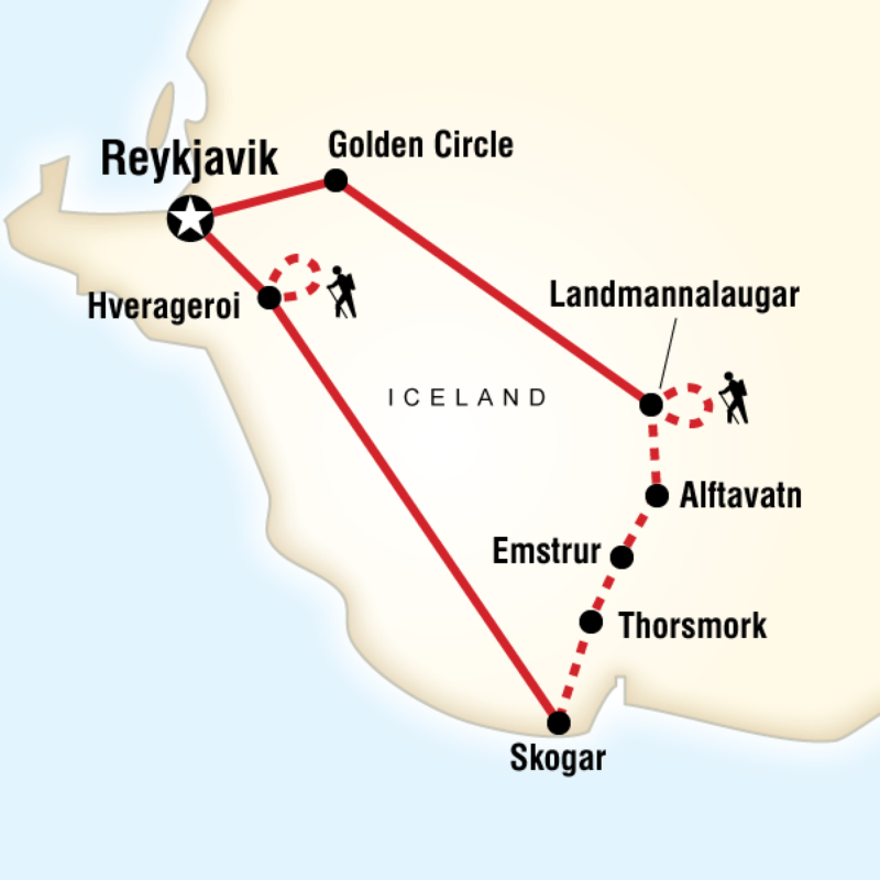 Trekking in Iceland in Iceland, Europe - G Adventures